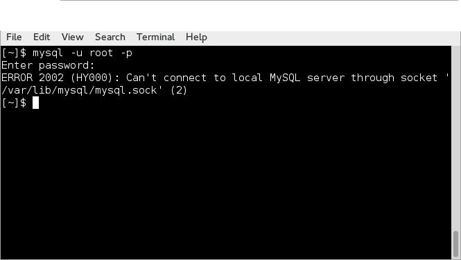 Error 2002 Hy000 Cant Connect To Mysql Opentechlabs