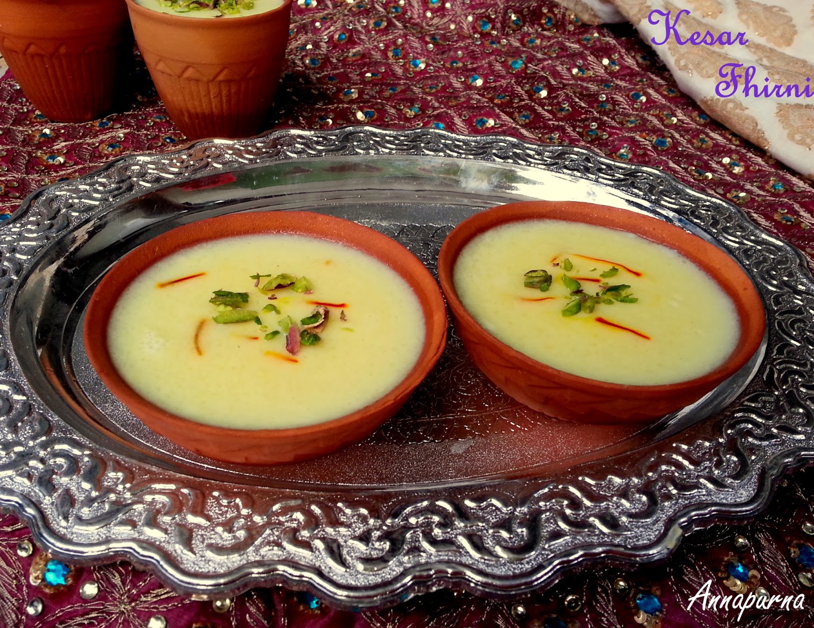 Annapurna: Kesar Phirni Recipe / Festive Cooking