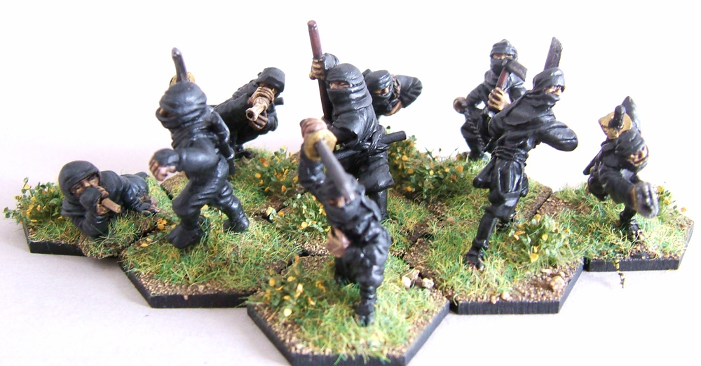 Analogue Hobbies: From RossM: 28mm Ninjas! (45 points)