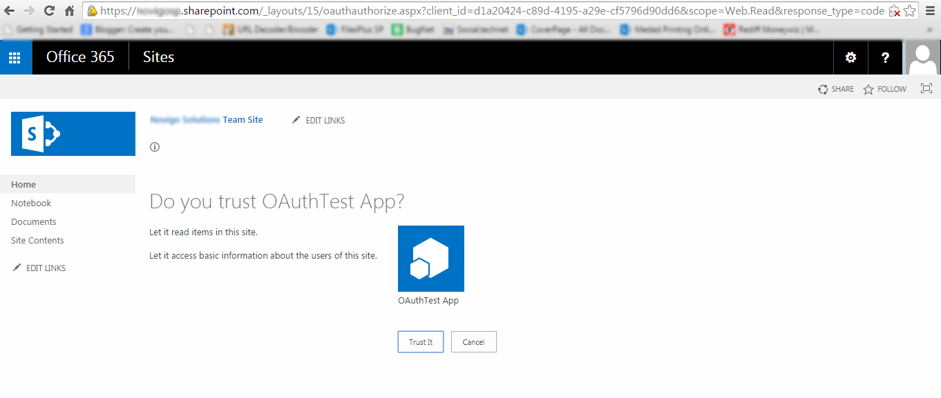 SharePoint Online (O365) OAuth Authentication | Authorizing REST API ...