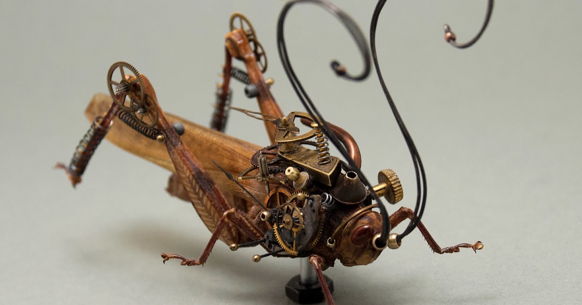 Sculpture - Steampunk - Insects - Mike Libby (Insect Lab)