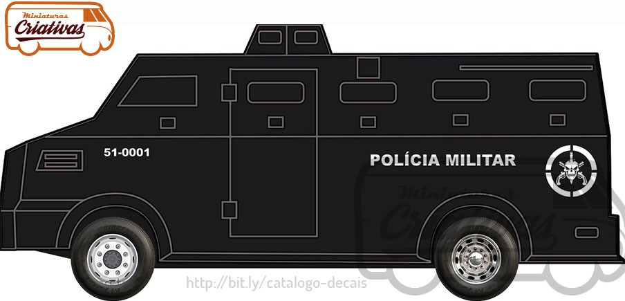 Caveirão Bope (Roma Brinquedos)