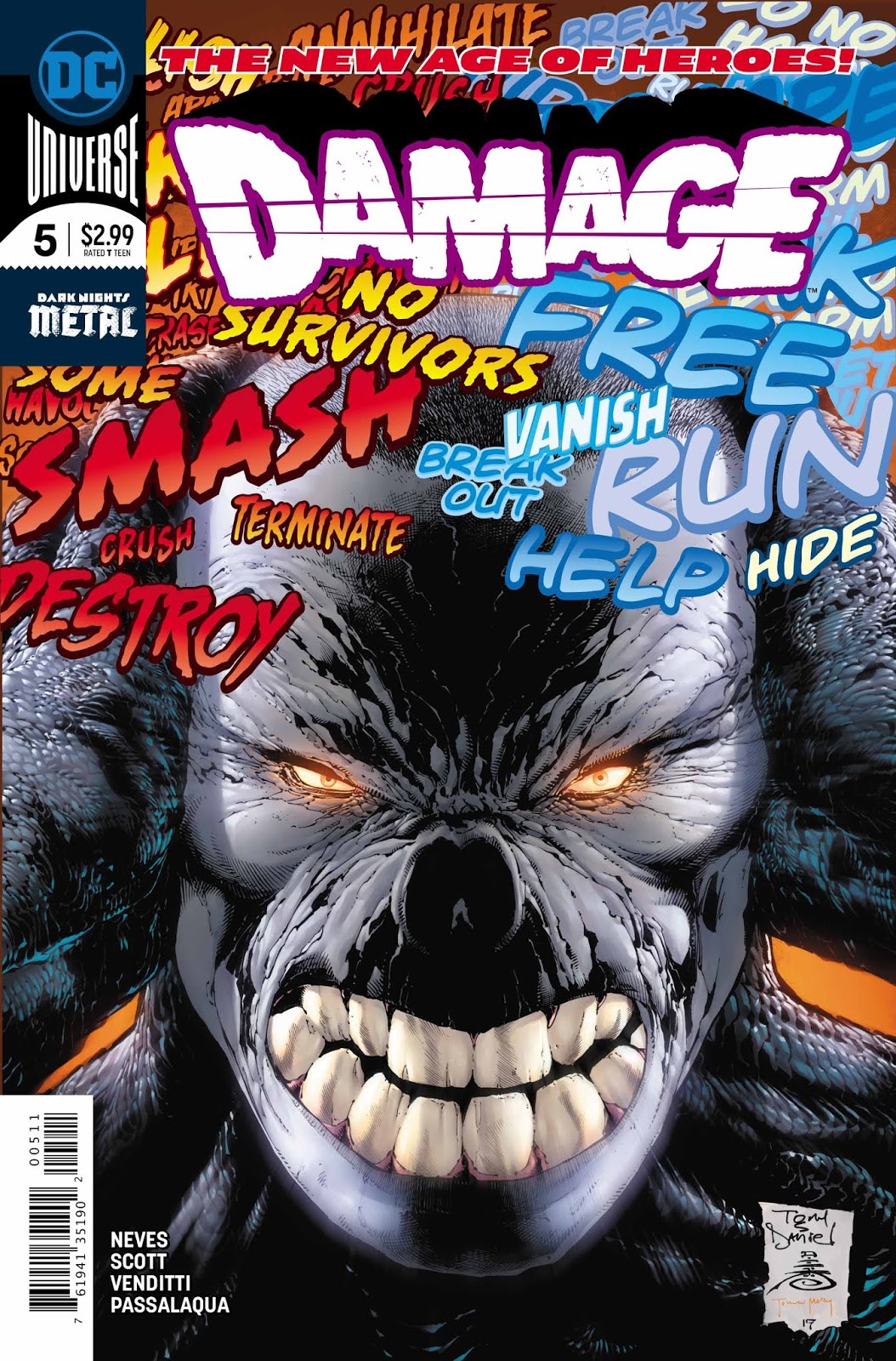 Weird Science DC Comics: PREVIEW: Damage #5