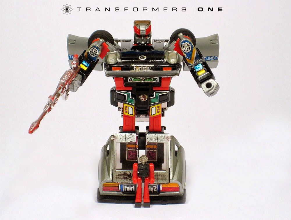 Transformers Square One: Diaclone "Blackhood Bluestreak" Quickie
