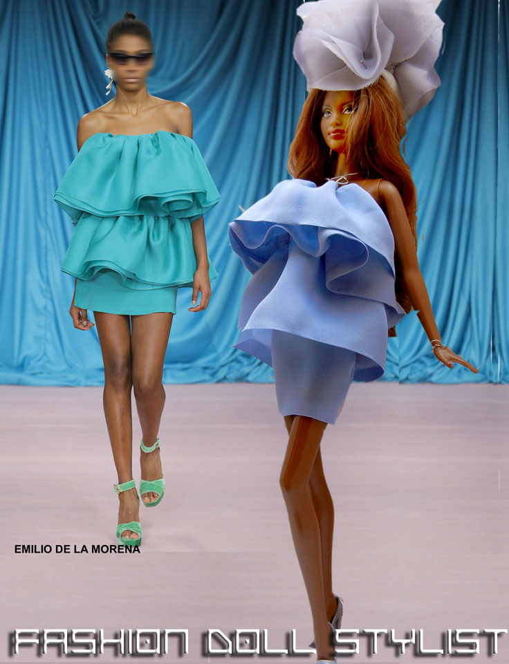 Fashion Doll Stylist: Dolls' Eye View: London Spring '18 Trends