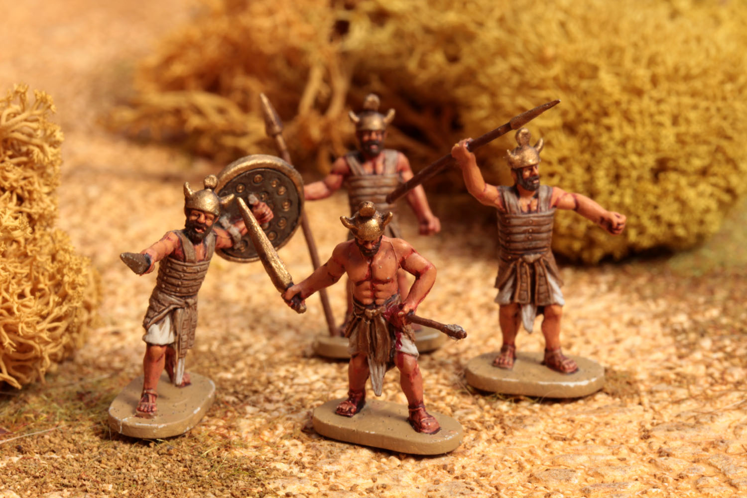Philotep's 1/72 Minis Kingdom: New Kingdom Egypt II - Sherden Mercenaries