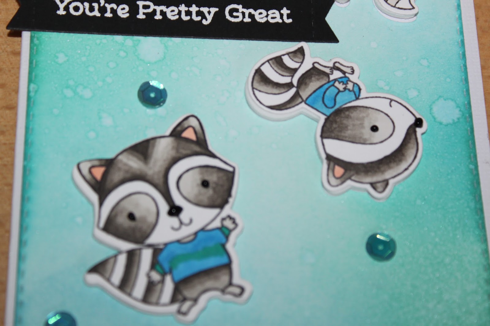 Cart 'n Scrap Art: Raving Raccoons