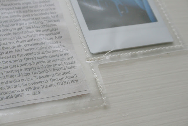 onetwothreepeaceful: Make it: Plastic photo inserts for art journals