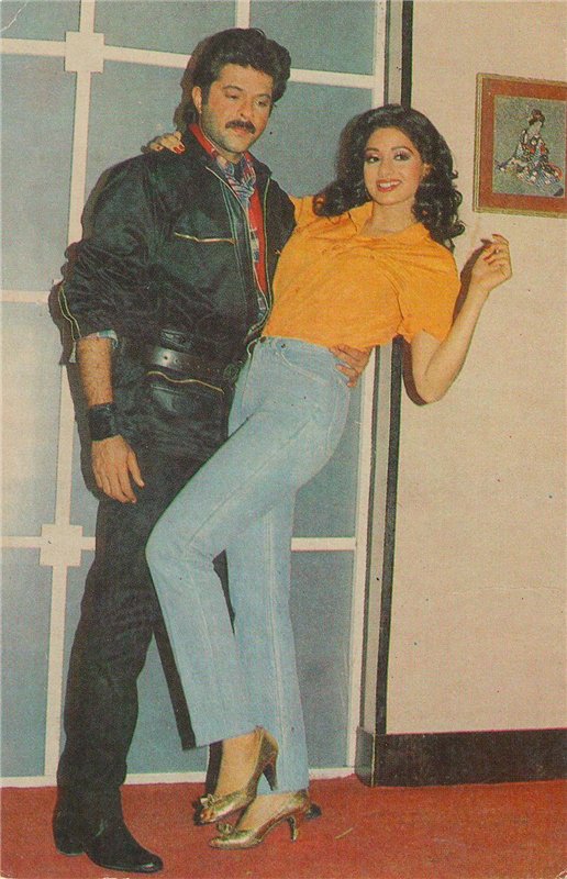 Sridevi: Sridevi and Anil Kapoor in the title role of Roop Ki Rani ...