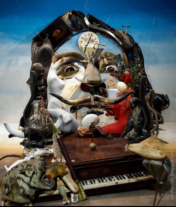 .: Portraits Made from Everyday Objects