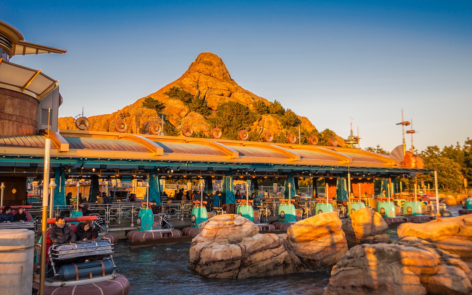 Volcano from the Port