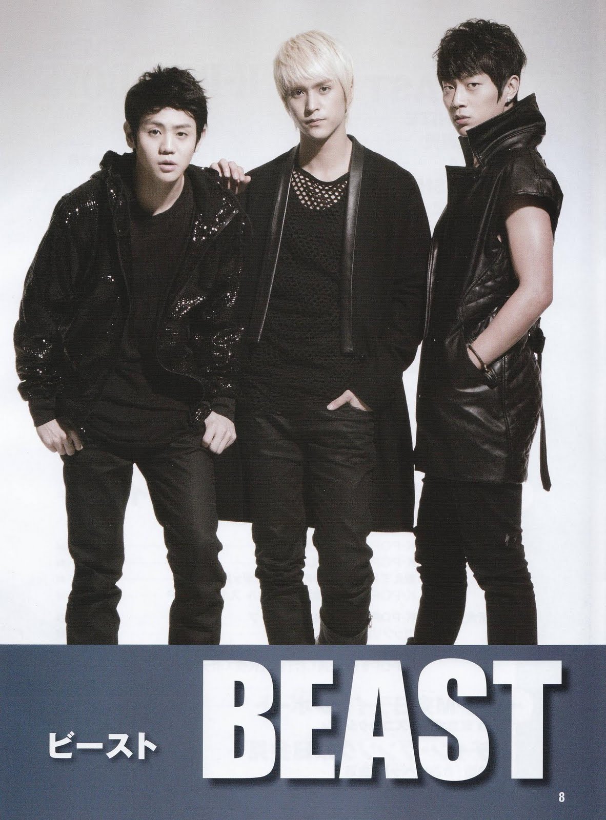 BEAST \ B2ST UPDATES: BEAST \ B2ST - KPOP BOYS JAPANESE MAGAZINE