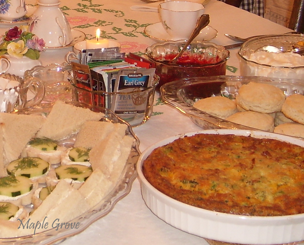 Maple Grove: Planning and Hosting a Ladies Tea