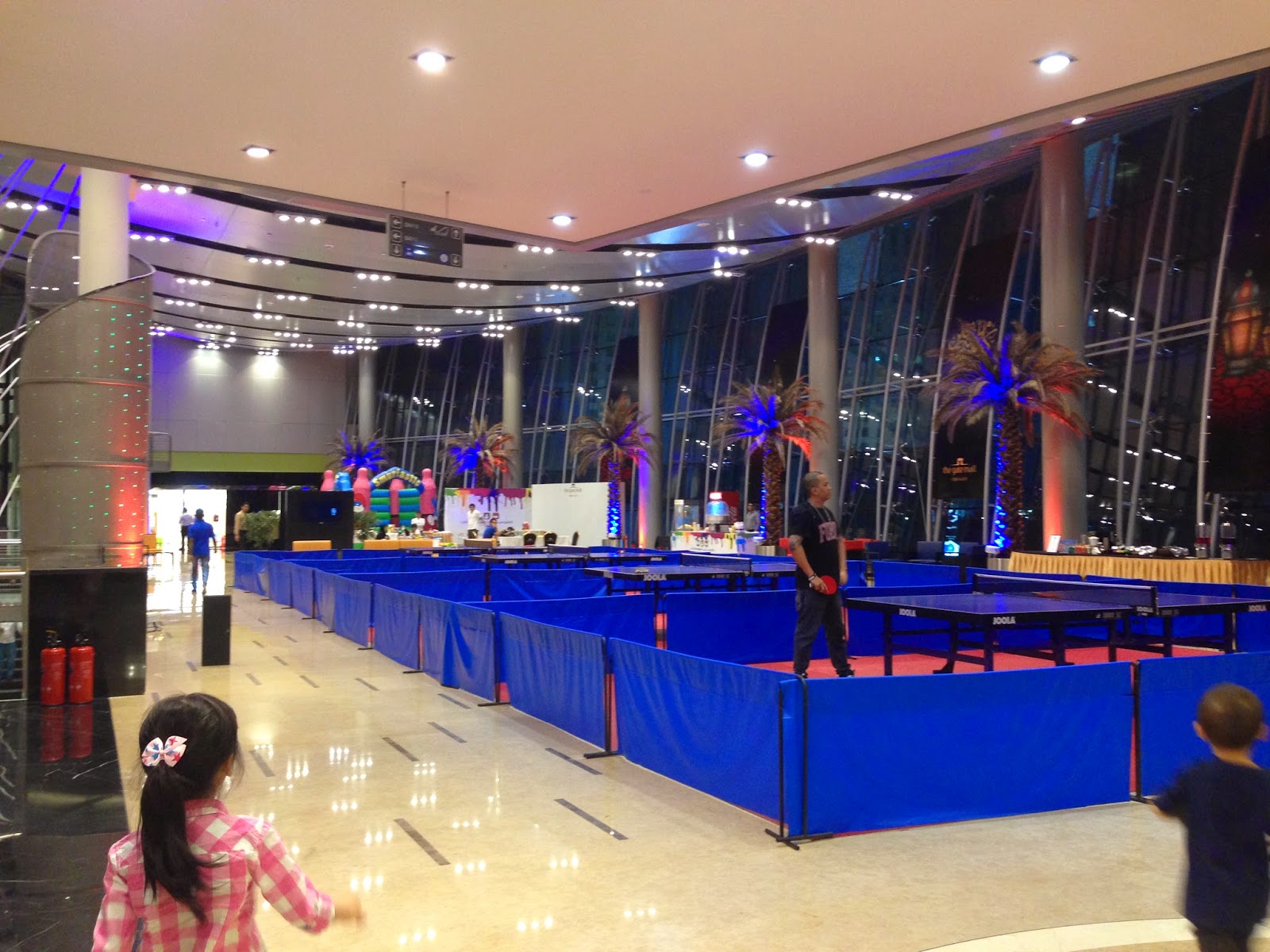 Everything in the life of two: 多哈The Gate Mall Family Fun Zone