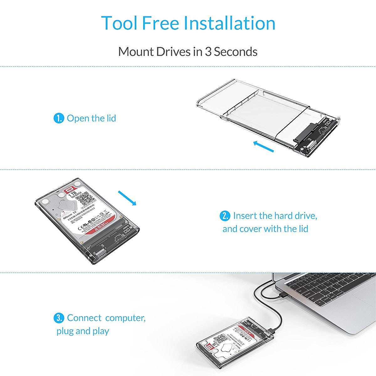 SpyNews Stiri Mondene : Rack extern, SuperSpeed ORICO, 2.5 inch HDD ...