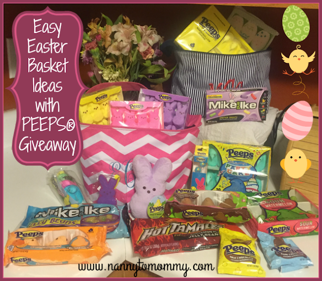 Easy Easter Basket Ideas with PEEPS & COMPANY® + Giveaway - Nanny to Mommy