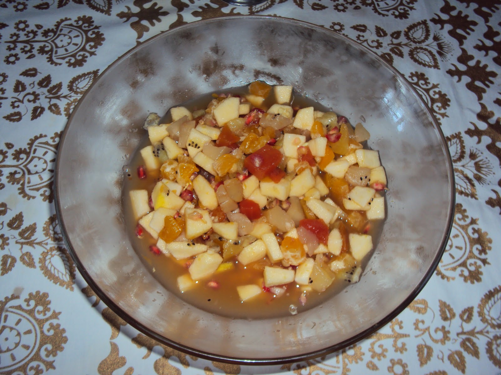 Recetas y Punto: Macedonia con fruta tropical
