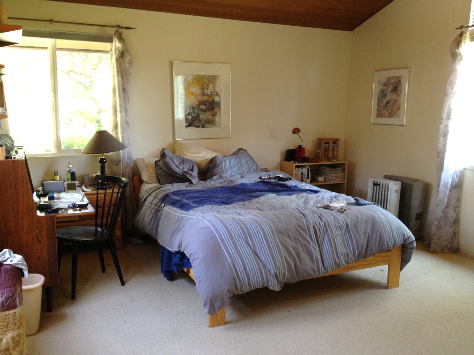 Turned to Design: Dad Decor {Quick Bedroom Makeover}