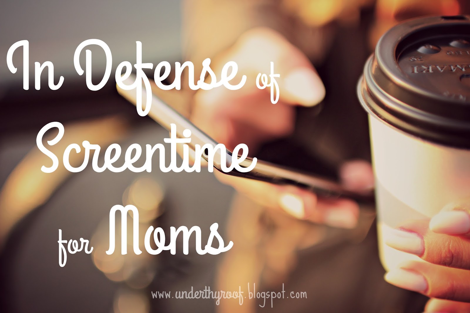 Under Thy Roof: In Defense of Screentime for Moms