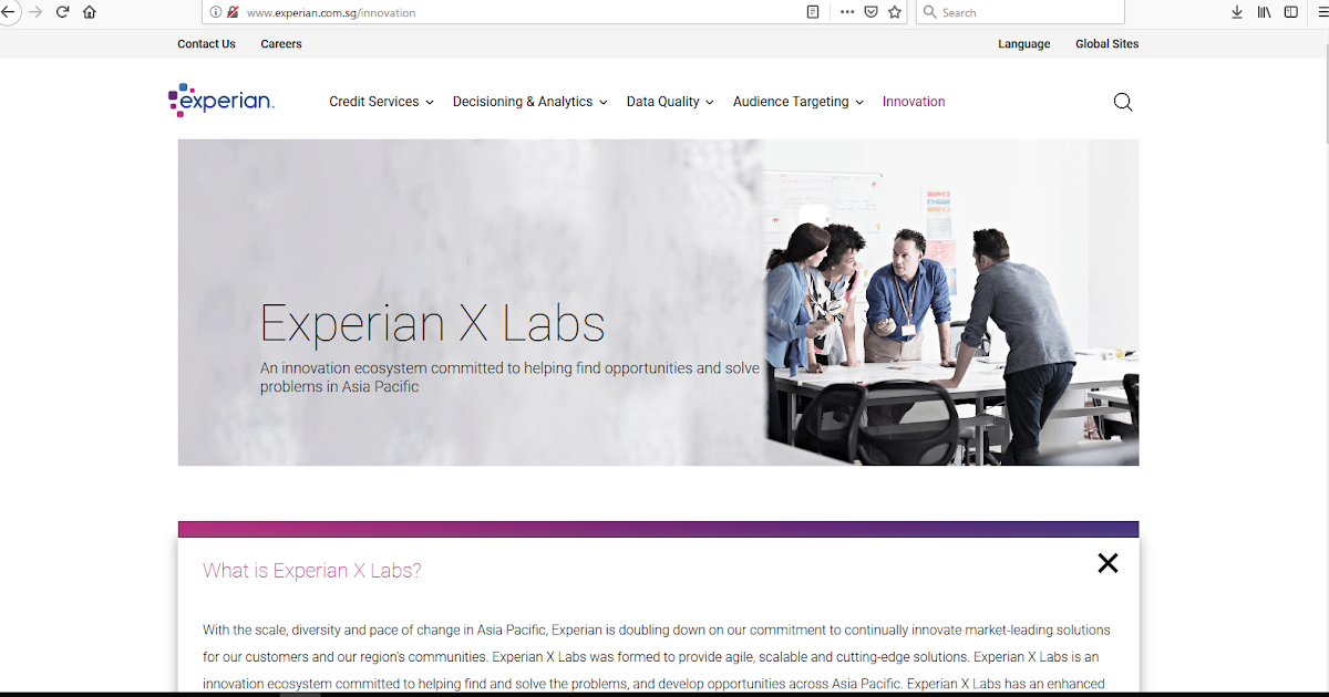 Experian X Lab Is Innovating a Credit-Scoring System for the next 1 ...
