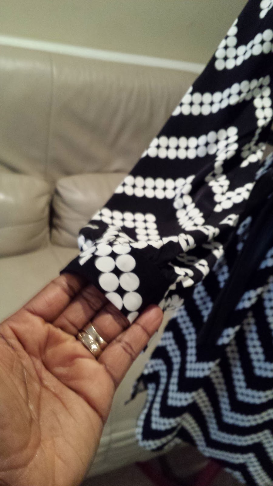 OmoEsho Fabulous Collections: Vogue 8847... With Leather Details