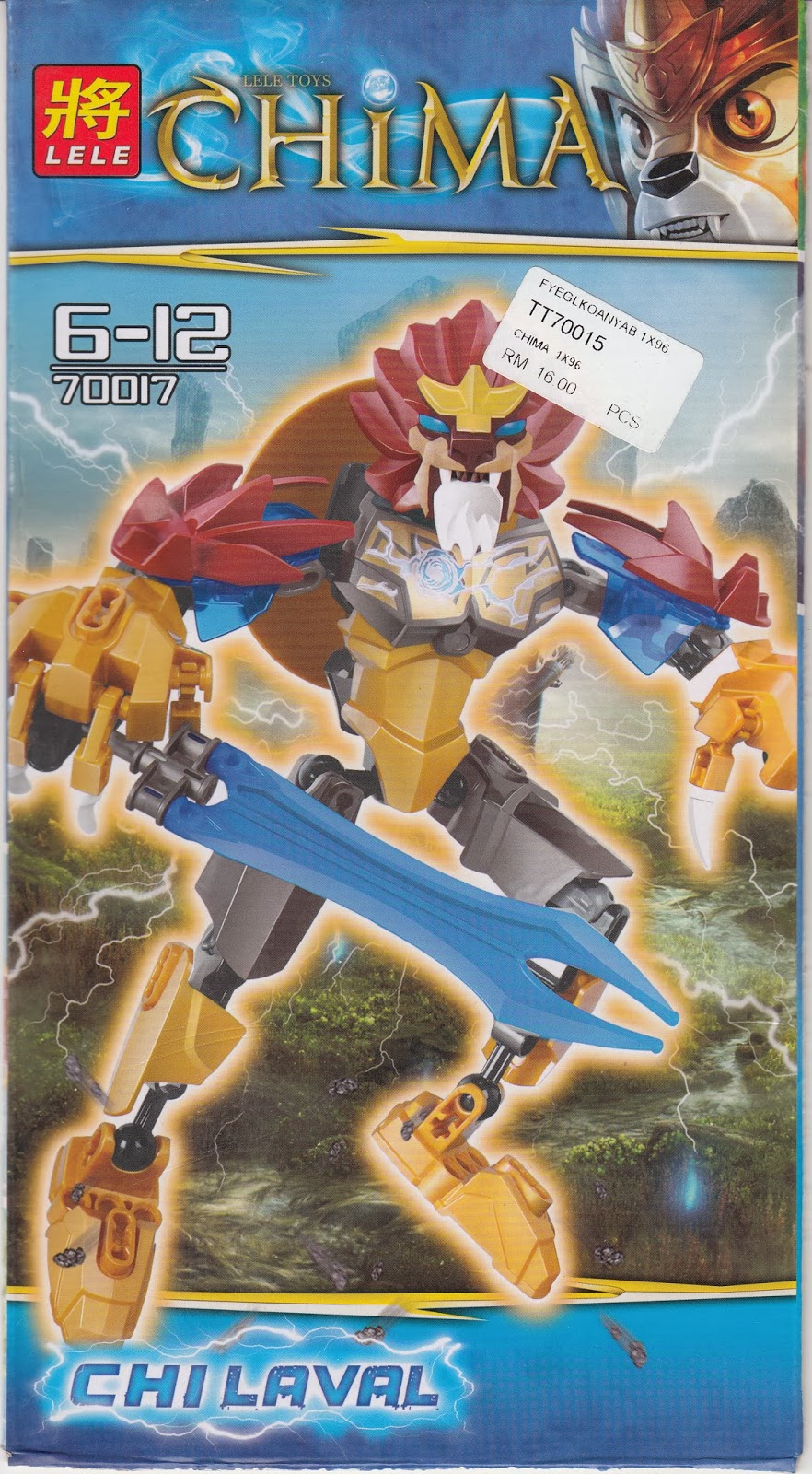 Loot of the Day: Bionicle - Chima - Chi Laval - Part 1