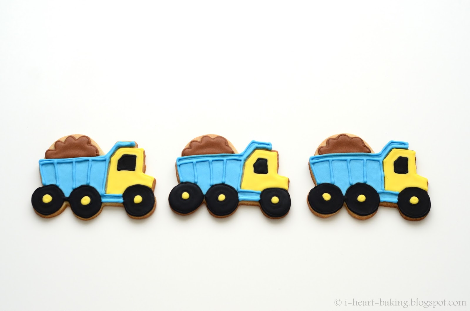 i heart baking!: dump truck cookies
