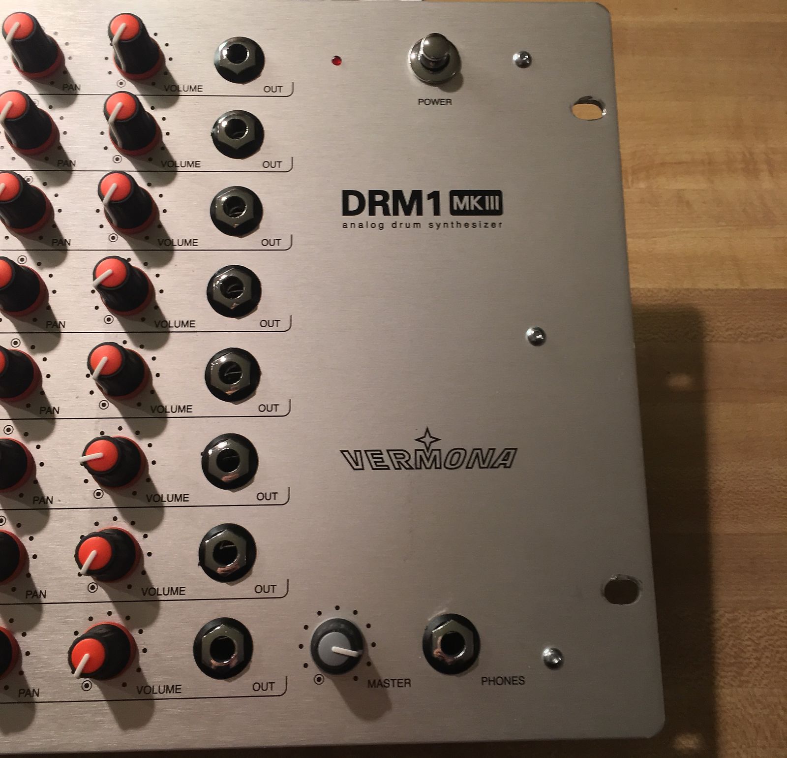 MATRIXSYNTH: Vermona DRM1 MKIII Analog Drum Machine w/ Trigger Inputs