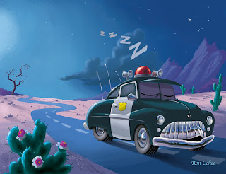 Ron Cohee Portfolio : Snoozin' Sheriff