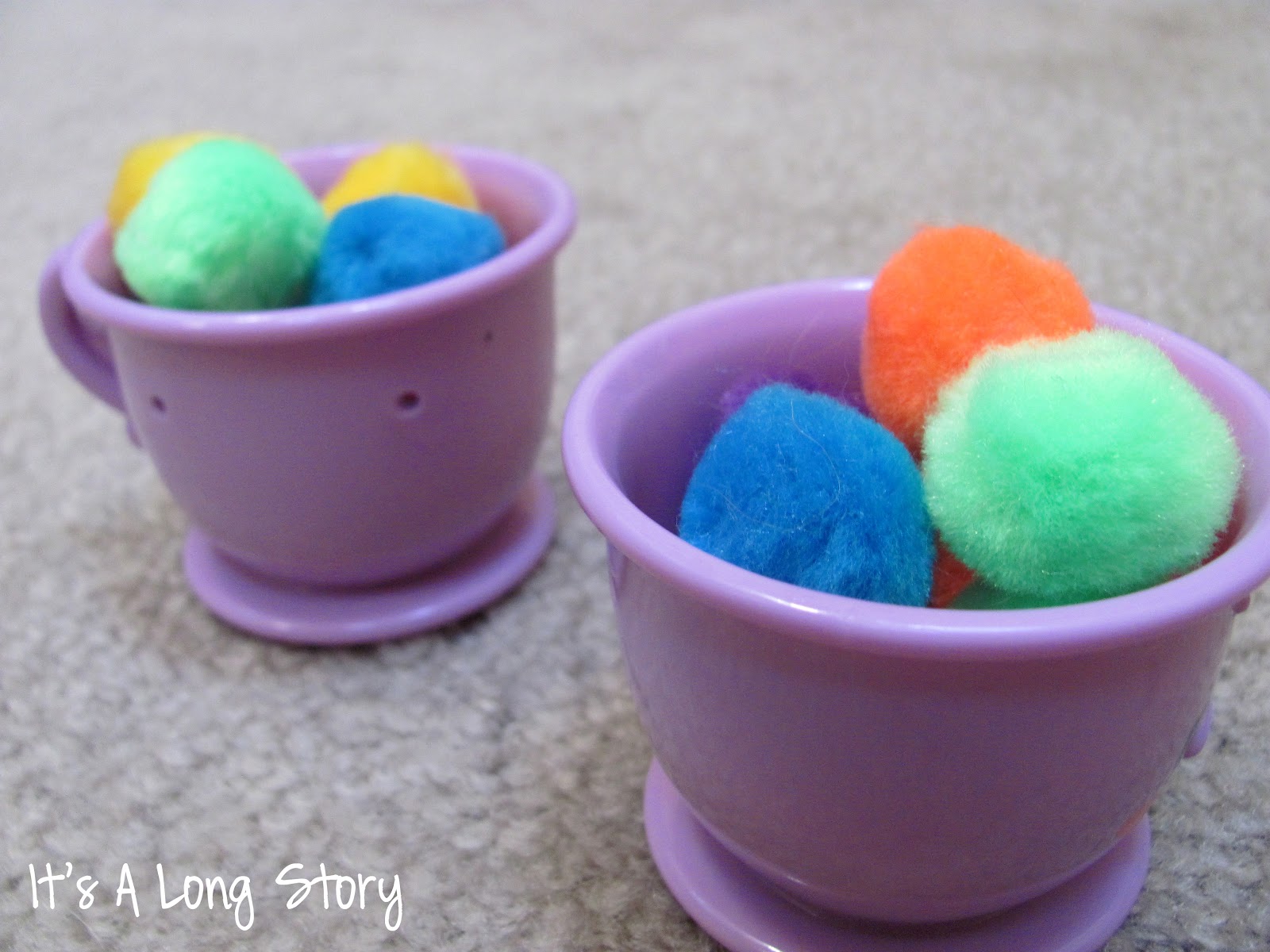 It's a Long Story: Toddler Box 3: Pom Poms