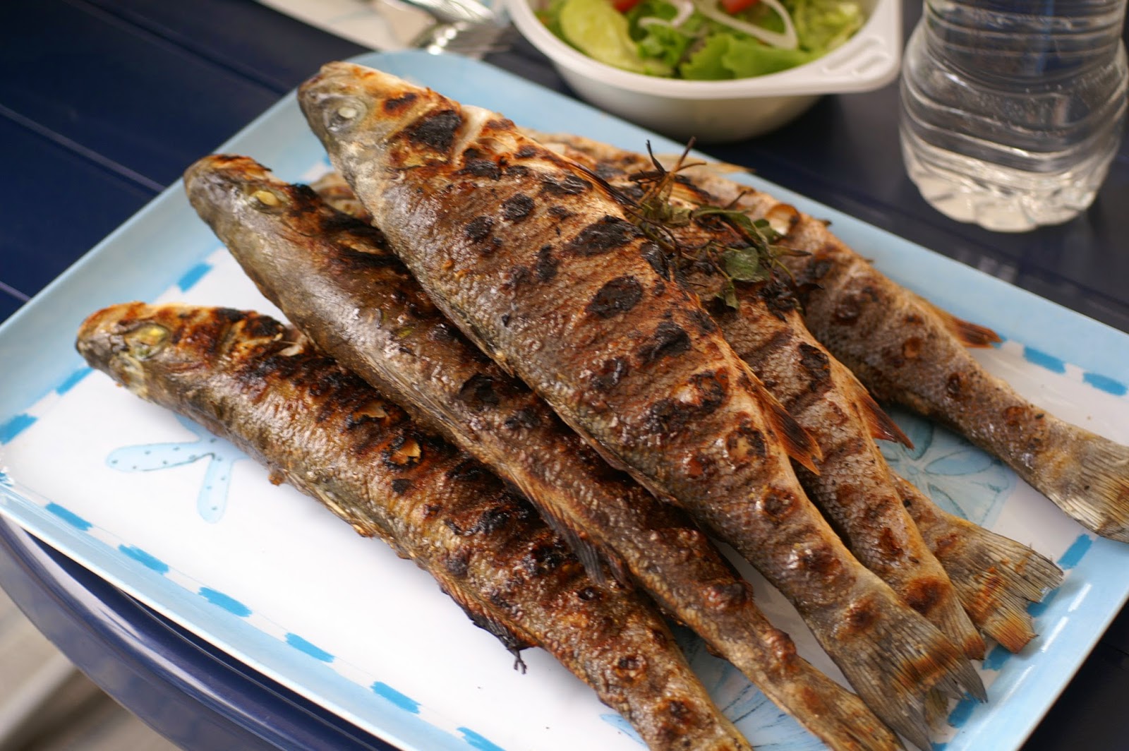 Küchenchaoten: Brancin mit Knoblauch-Petersil Öl