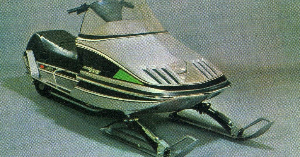 CLASSIC SNOWMOBILES OF THE PAST: SKIROULE LAZER SNOWMOBILE