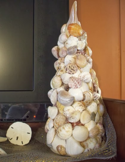 Seashell Christmas Decor Ideas