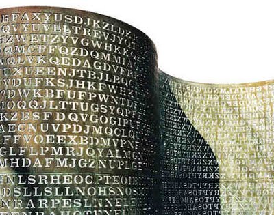 UNIQUE EXPLORER: Kryptos - Puzzle monument CIA