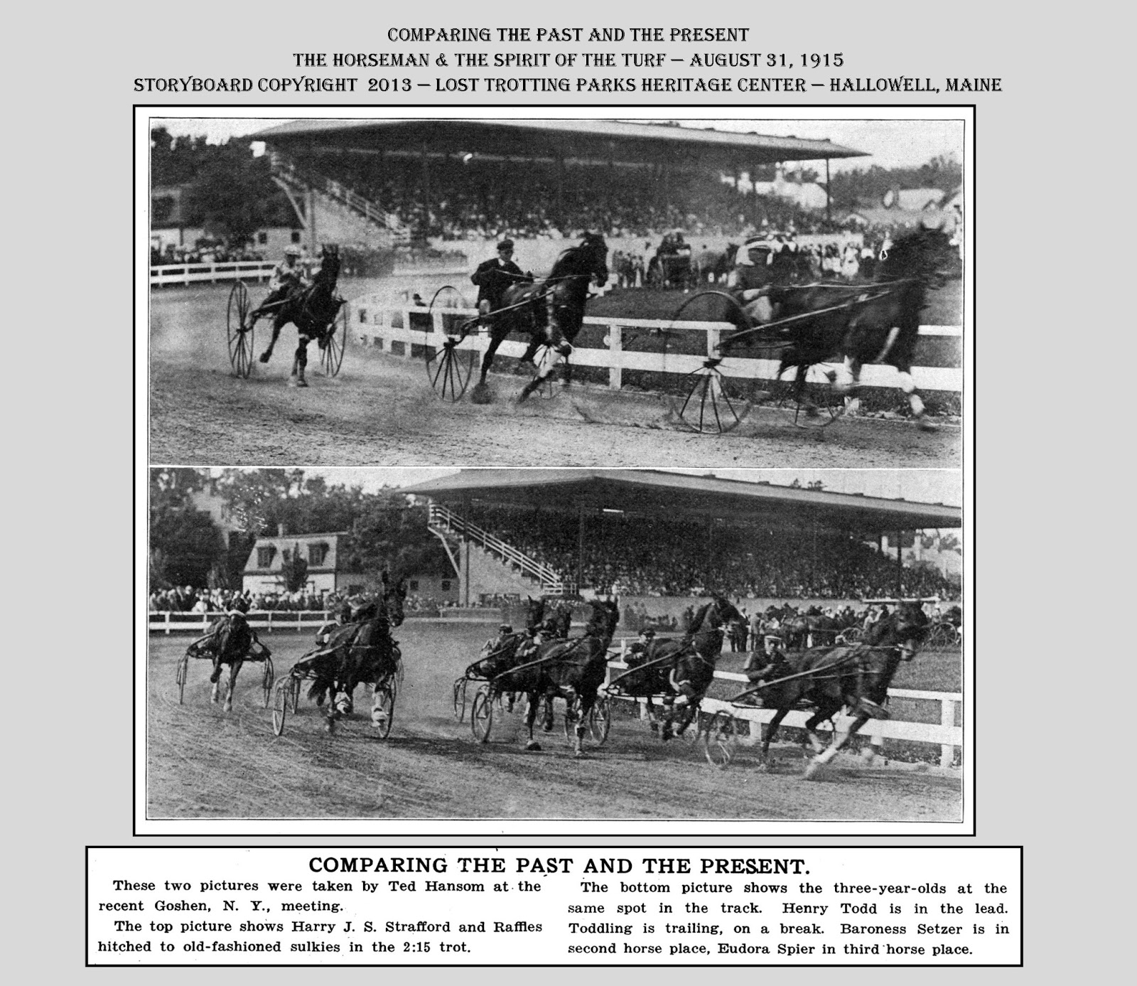 The Lost Trotting Parks Heritage Center -- Storyboard Archives ...