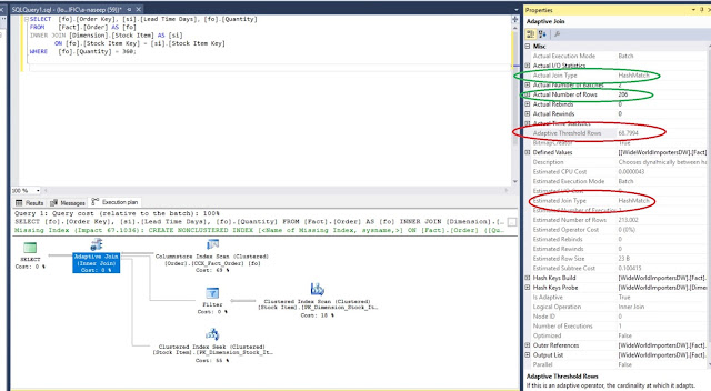 Adaptive Query Processing and Automatic Tuning - Adaptive Joins - 2 ... Adaptive Query Processing and Automatic Tuning - Adaptive Joins - 2 ...