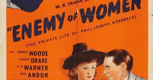 THE OL' FISH-EYE: MOVIE OF THE DAY: "ENEMY OF WOMEN" (1944)