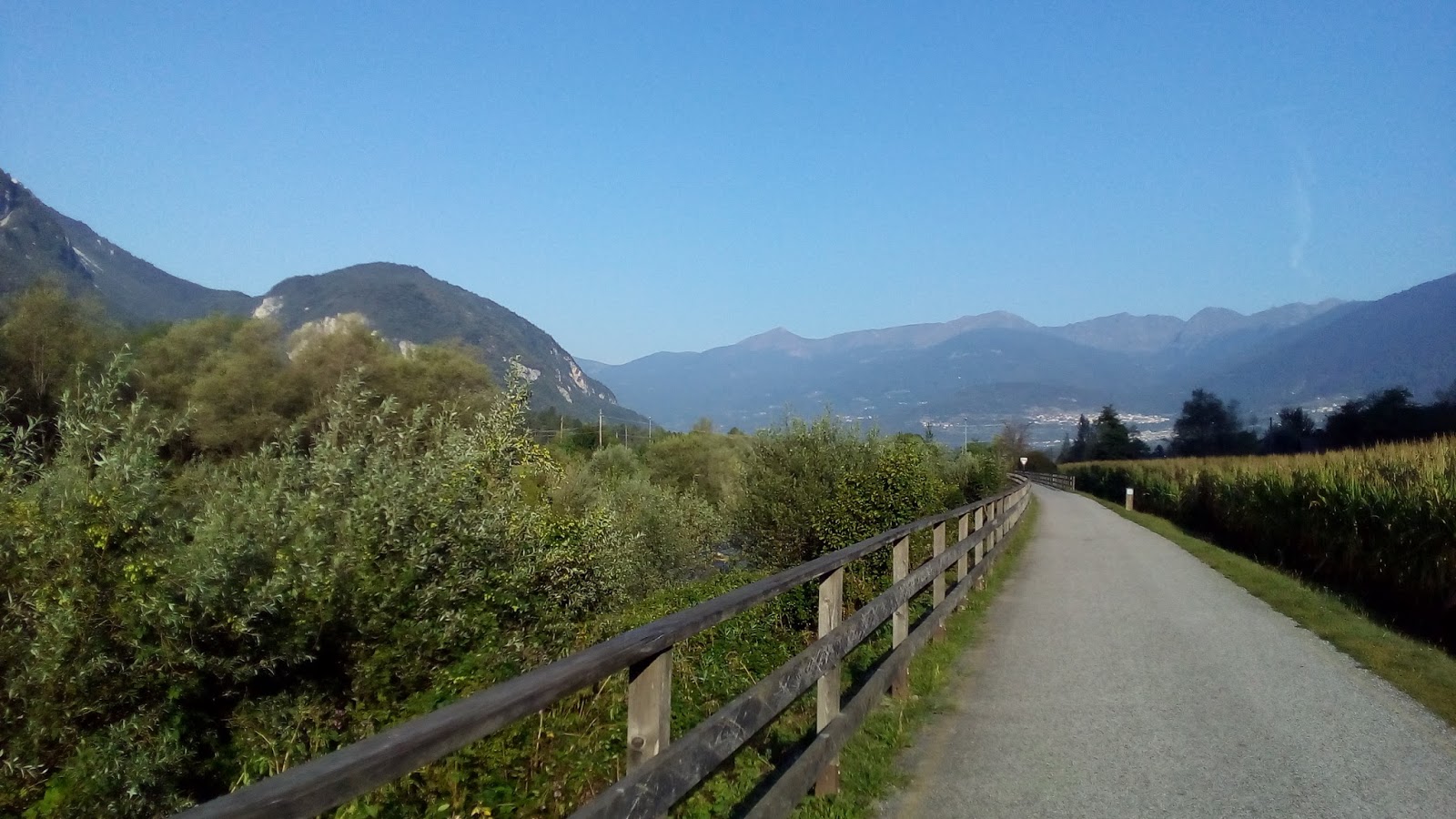 Su strade e sentieri: BORGO VALSUGANA - CISMON DEL GRAPPA (km. 34)