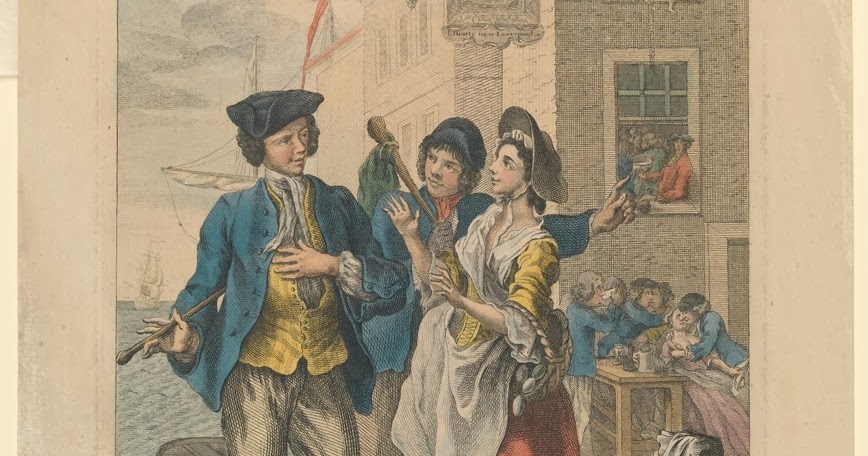 British Tars, 1740-1790: The Sailor's Return, 1750