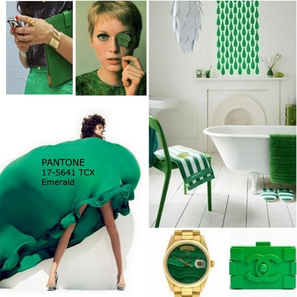 Verde esmeralda, el color del 2013 ~ Mi Moda Al Día