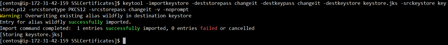 Java blog: Enabling SSL in Wildfly using a free certificate from Let's Encrypt
