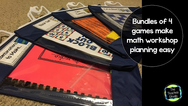 Organizing Math Games: 5 Tips for Math Workshop - The Teacher Studio
