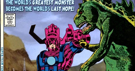 Super-Team Family: The Lost Issues!: Galactus Vs. Godzilla