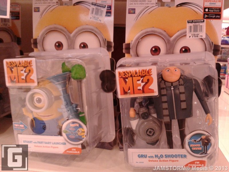 GeekMatic!: Sighted: Despicable Me 2 Toys & Happy Meal!