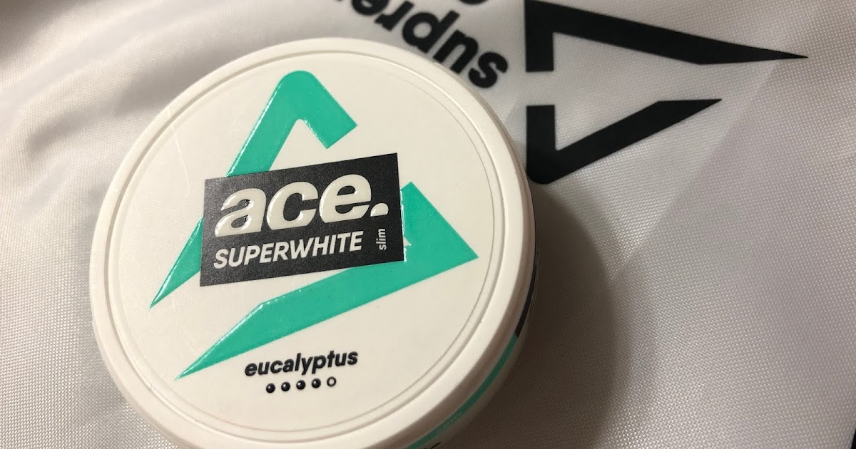 Ace Superwhite: Eucalyptus (Nicotine Pouches) - Review. 4 November 2019.