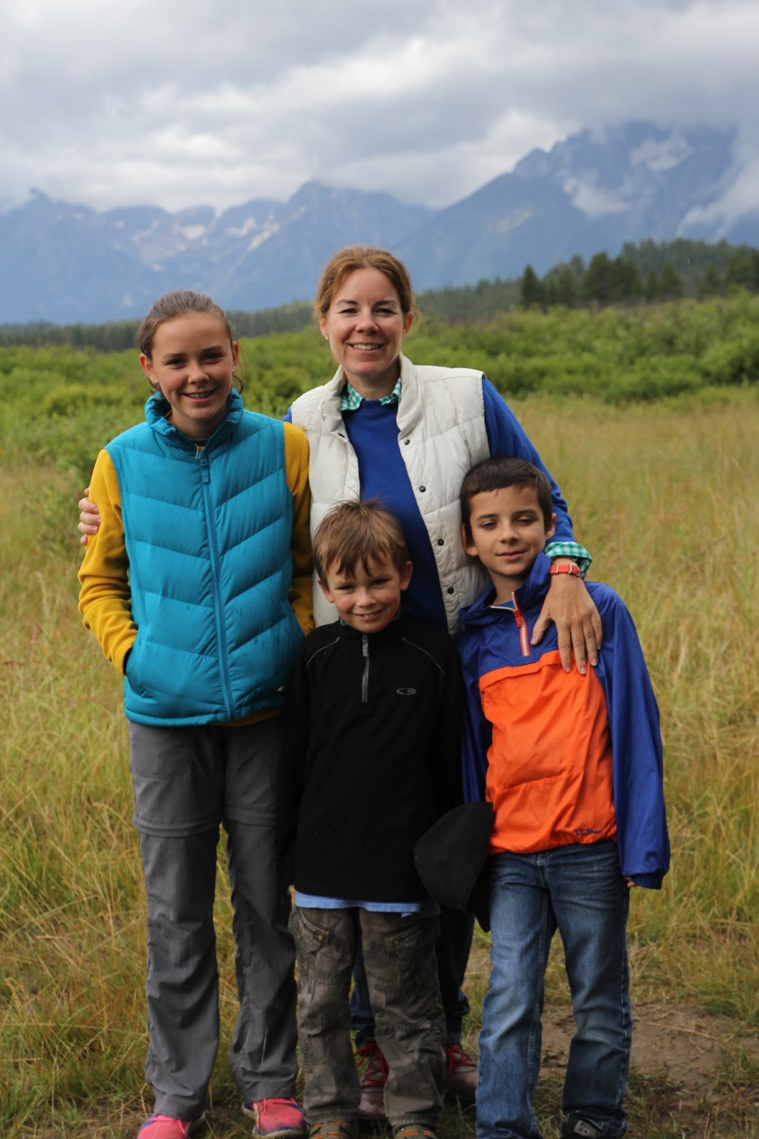 Carful of Kids: Jenny Lake in Grand Teton National Park--Picture Perfect