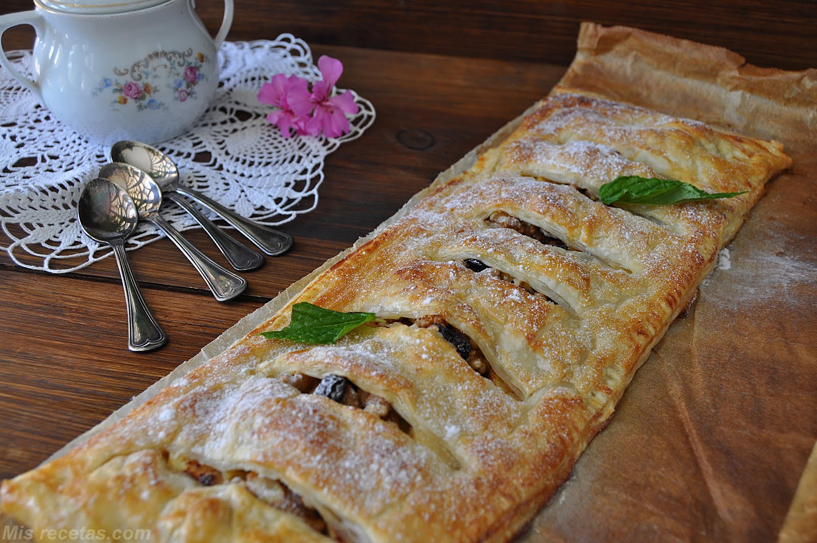 MIS RECETAS. COM: Strudel de manzana