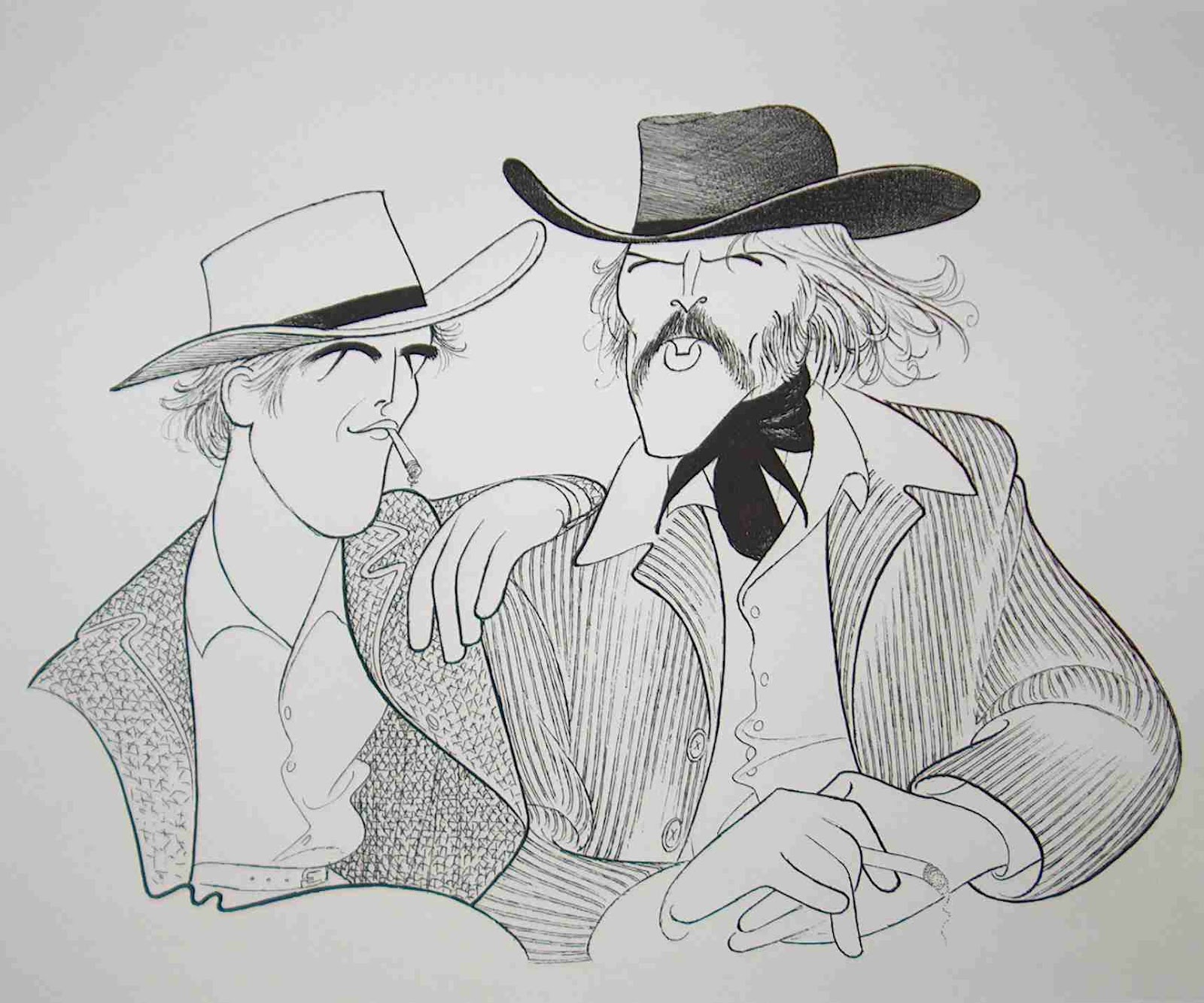 Precum zambetul unui copil: Al Hirschfeld's caricatures.. Caricaturile ...