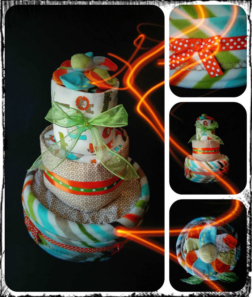 ID-KADO: Gâteaux Forme de M et Rond à Étages