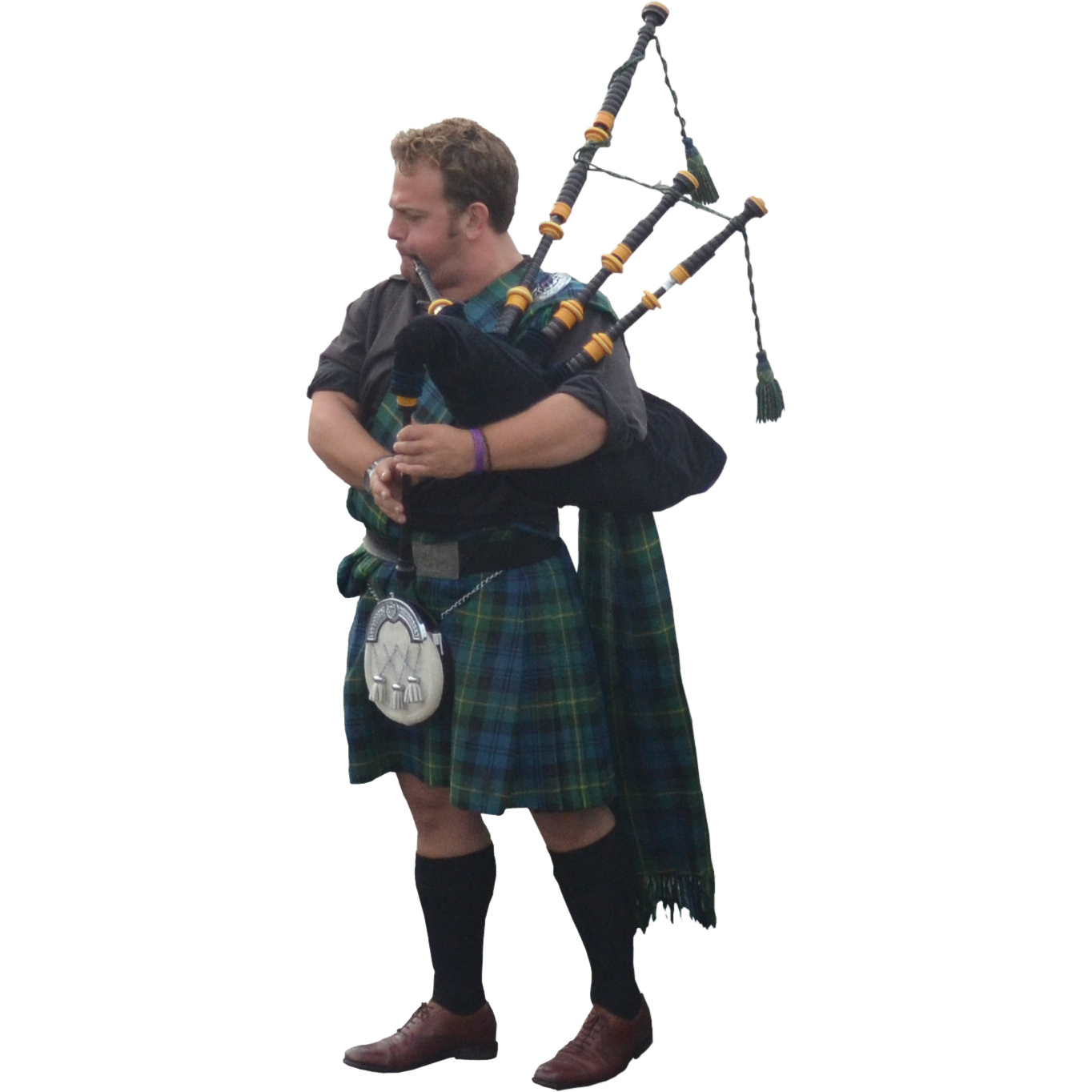 ForgetMeNot: bagpipe players